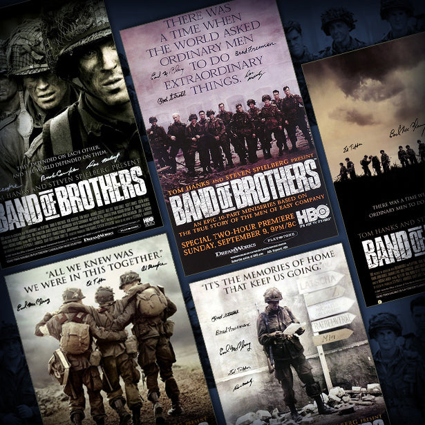 Autographed "Band of Brothers" Movie Poster Set – ValorStudios
