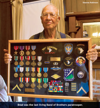 Bastogne 1944 paratrooper autographed sign – ValorStudios