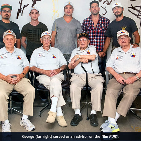 Autographed "FURY" Movie Poster – ValorStudios