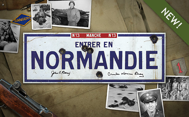Normandie 1944 D-Day veteran autographed sign – ValorStudios