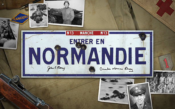 Normandie 1944 D-Day veteran autographed sign – ValorStudios