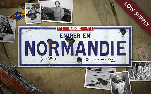 Normandie 1944 D-Day veteran autographed sign – ValorStudios