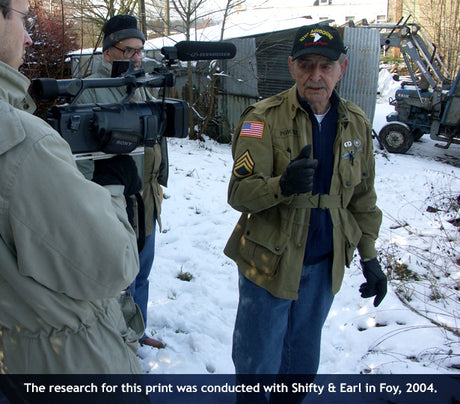 "The Sharpshooter" Shifty Powers at Foy print by Larry Selman ...