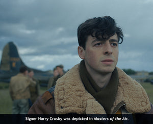 "Masters of the Air" Harry Crosby & Rosie Rosenthal autographed art ...