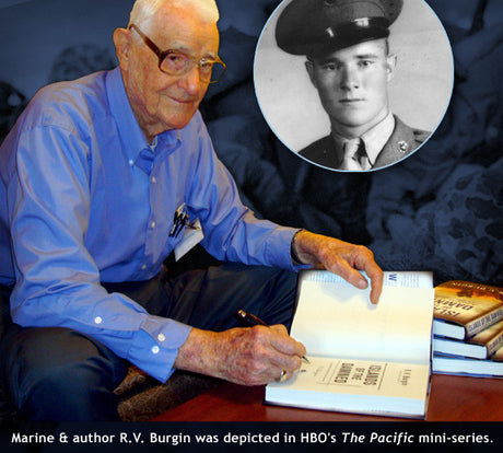 "Islands of the Damned" book autographed by Marine R.V. Burgin ...