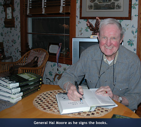 "We Are Soldiers Still" book autographed by Hal Moore – ValorStudios