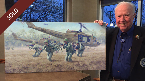 "Sky Soldiers" Original Painting by Larry Selman – ValorStudios